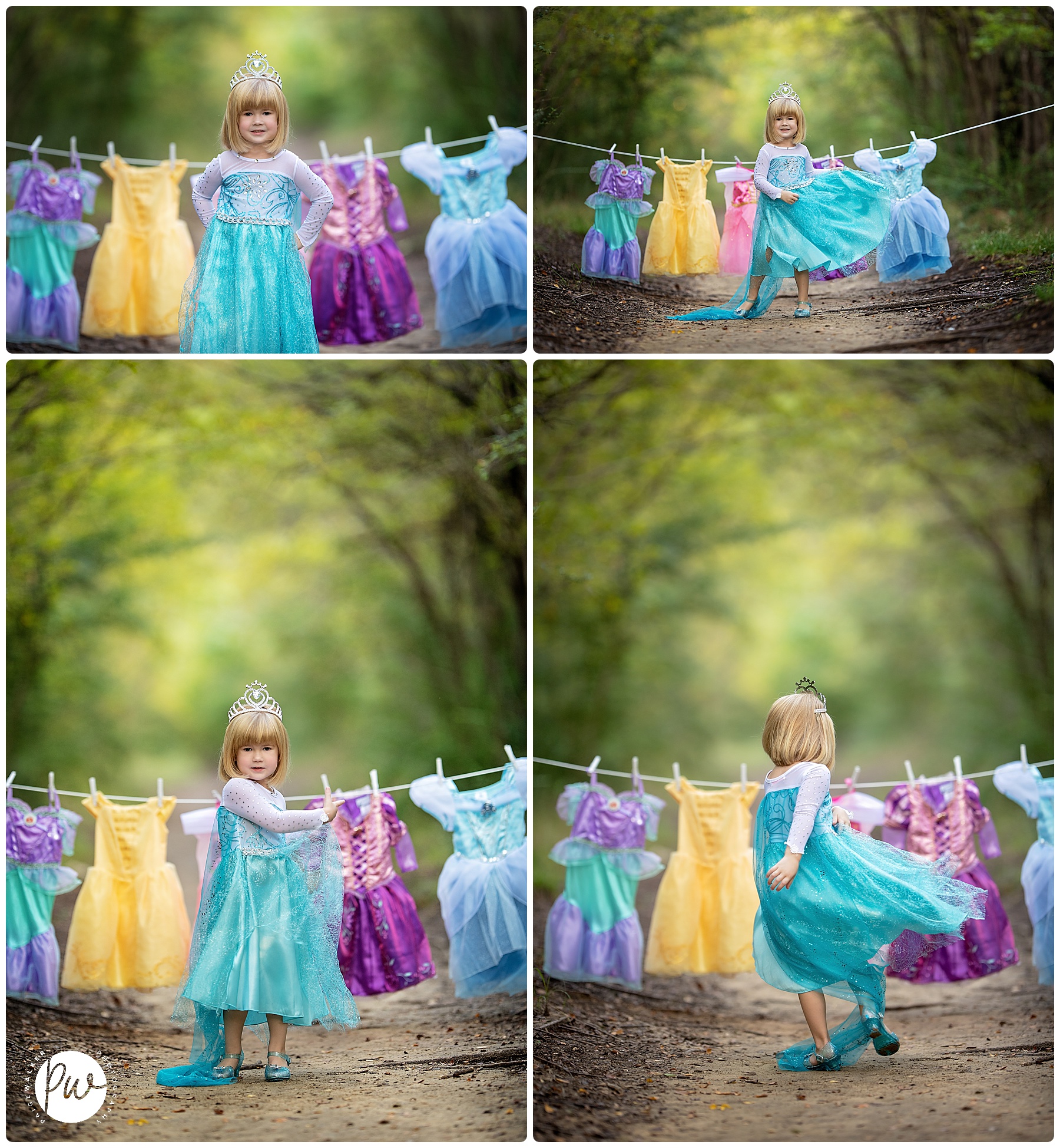 Peyton | Disney princess photo shoot | Paige Walker Photography